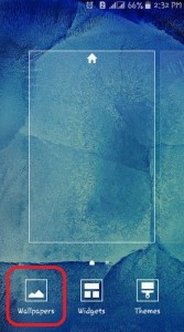 How to change wallpaper on android home screen & lock screen