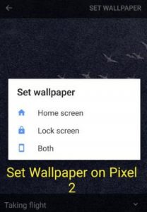 How to set lock screen wallpaper on Pixel 2 and Pixel 2 XL Oreo