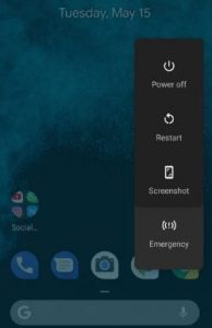 How to use lockdown in android P 9.0 Power menu