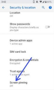 How to Turn On Screen Pinning in Android 9.0 and Android 10