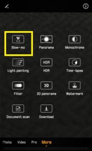 How to use slow motion on Huawei P20 Pro and P20