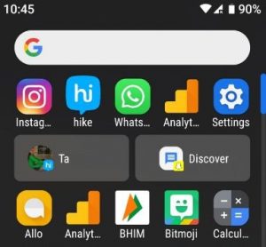 How to enable or disable app actions android 9 Pie