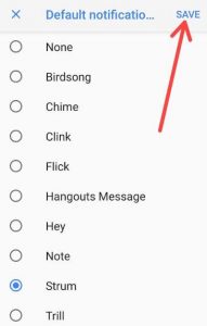 How to change notification sound android 9 Pie devices