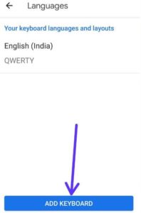 How to change keyboard language in Pixel 3a and 3a XL