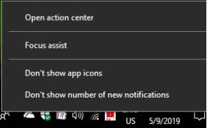 How to customize Action center Windows 10 desktop