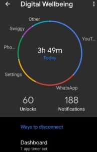 How to use Dashboard on Android 9 Pie: Screen time