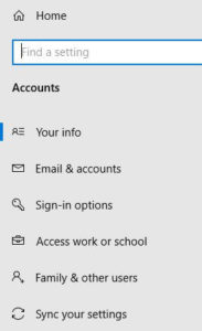 How to remove Windows 10 Sign in pin using Windows settings