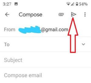How to send email in Gmail app from Android devices