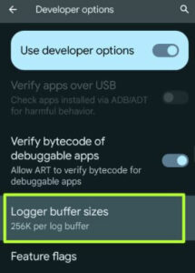 How to Increase Logger Buffer Size on Android 13, 12, 11