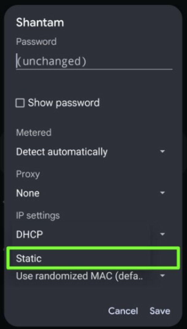 How to Set Static IP on Android, Windows, iOS, Mac, Raspberry PI