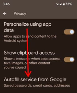 How to Turn On Autofill in Google Pixel 5/Pixel 5a/Pixel 4 XL/Pixel 4 ...
